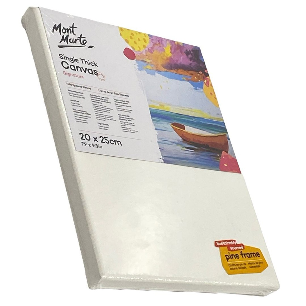 Mont Marte Studio Canvas Pine Frame S.T. 20x25cm | Alsharq Book Store